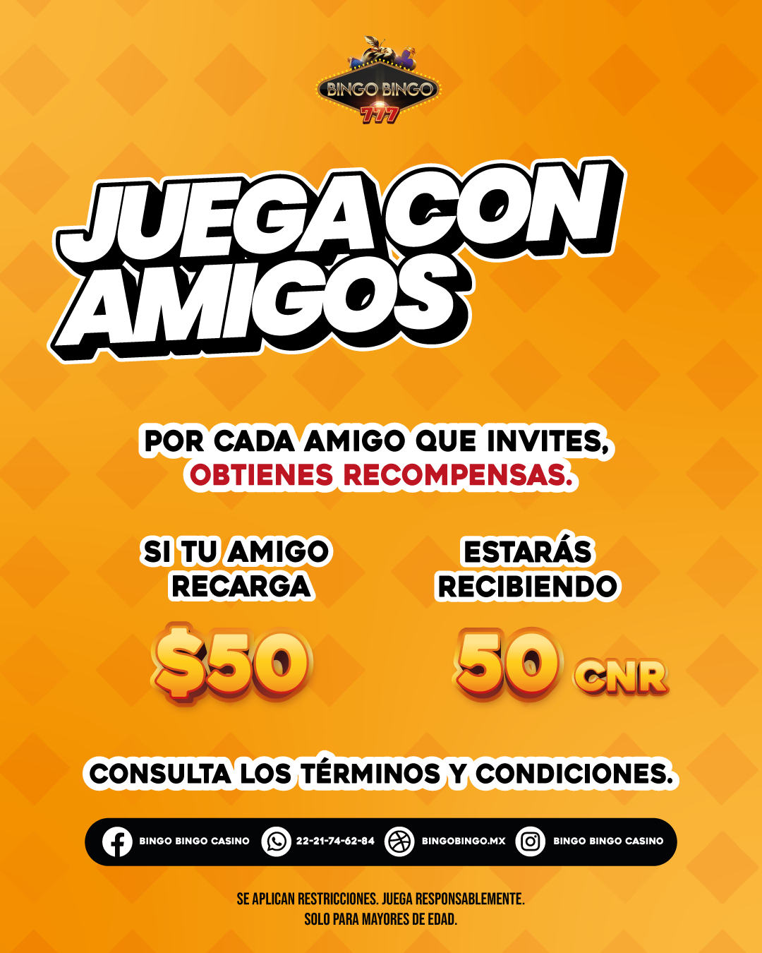 bingobingo - Играй без депозита! Бонус 100% на первый депозит!